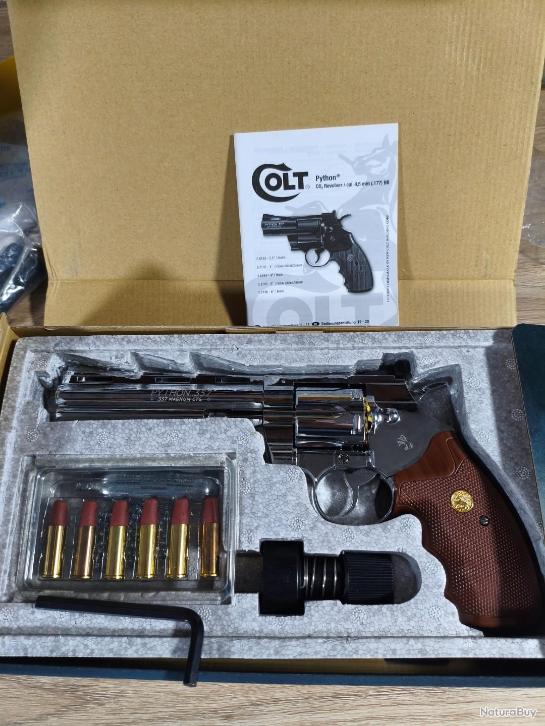 Colt python 357 magnum Rick grime cal 4.5mm - Revolvers CO2 (14357185)