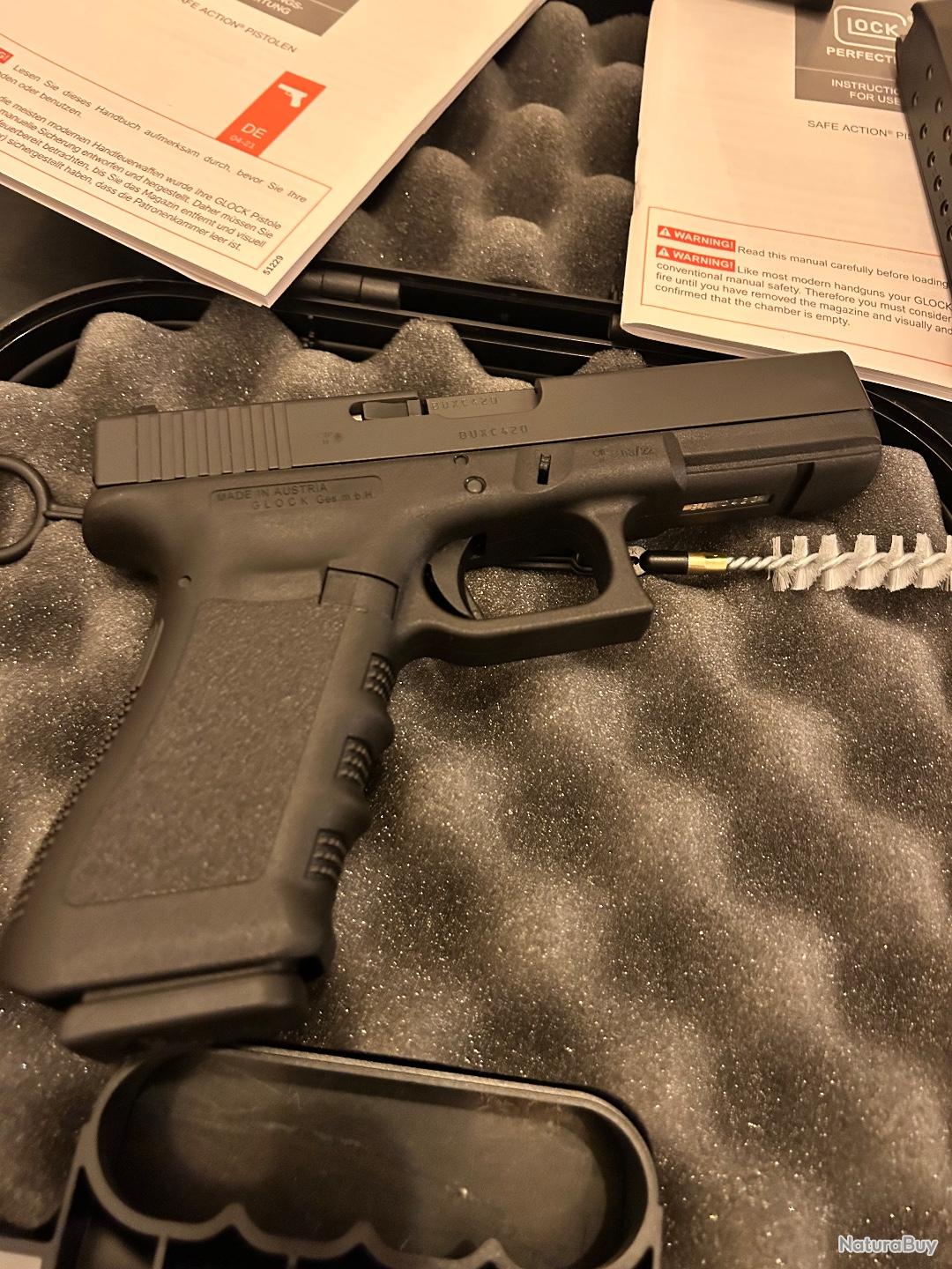 Pistolet Glock 17 Gen 3 cal. 9x19 - Pistolets de Catégorie B (14357513)