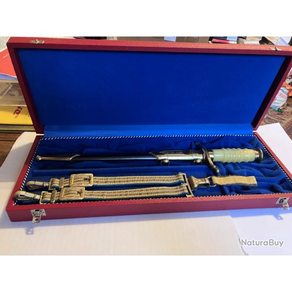 Dague d'apparat Général RDA armée de l'air Est allemande guerre froide ...