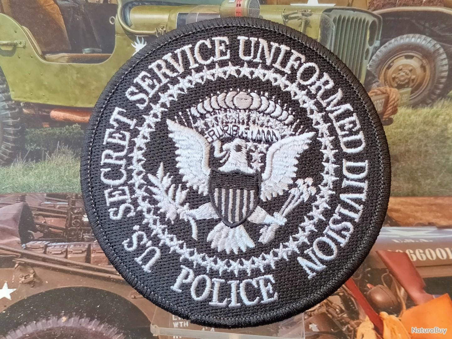 US SECRET SERVICE UNIFORMED DIVISION US POLICE - 100 mm - Insignes en ...