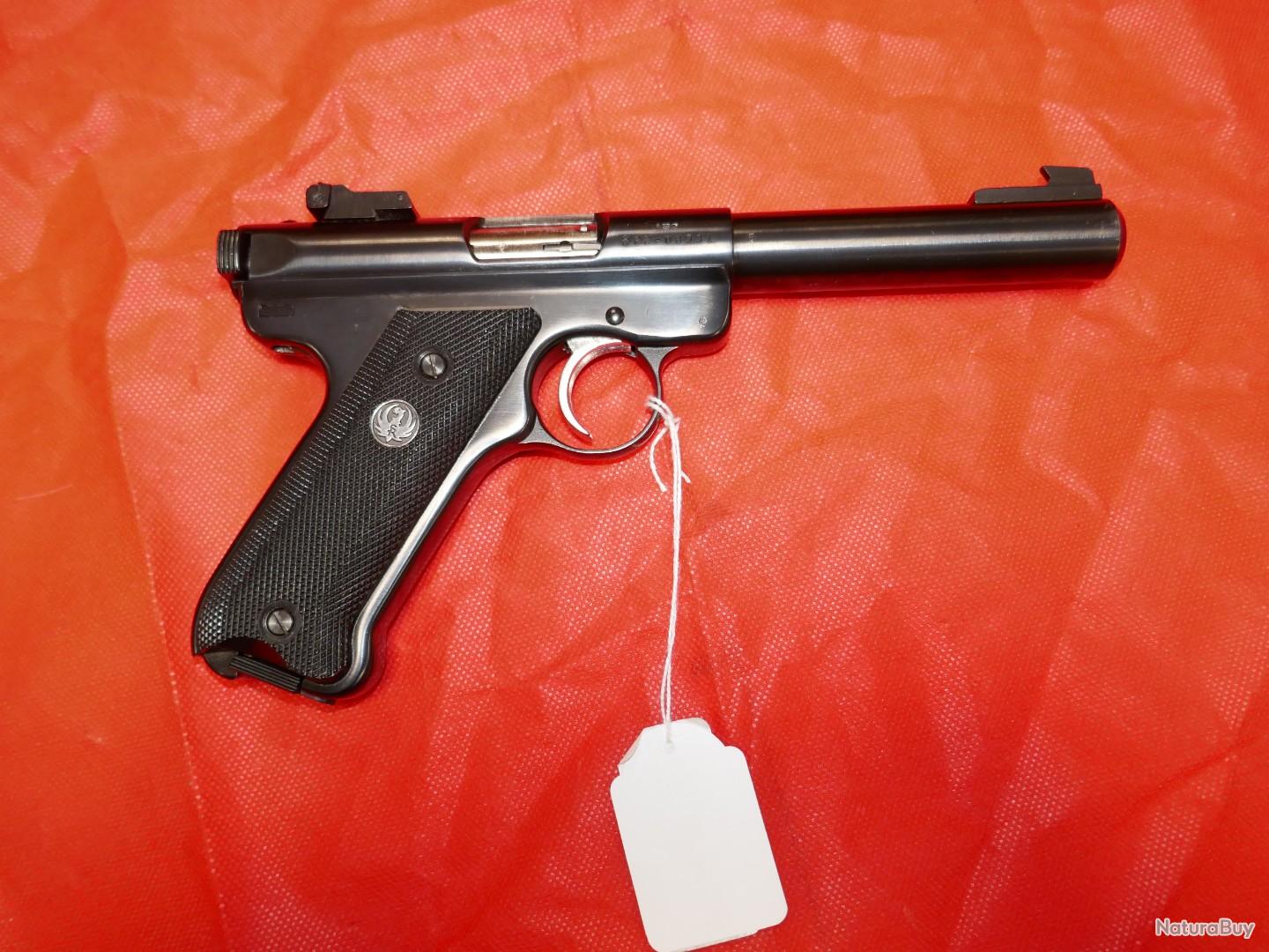 Pistolet RUGER MARK II TARGET en 22LR - Pistolets de Catégorie B (14359684)