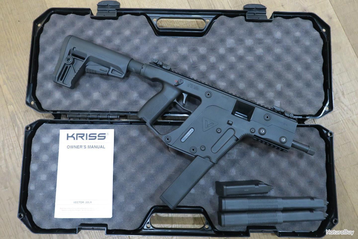 Carabine Kriss Vector SBR cal 22LR OCCASION - Carabines semi ...