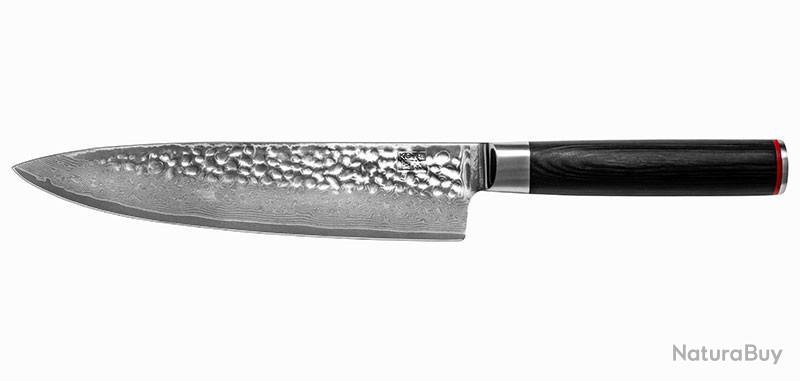 Couteaux de chef PAKKA DAMAS Gyuto Kotai - Couteaux de table et de ...
