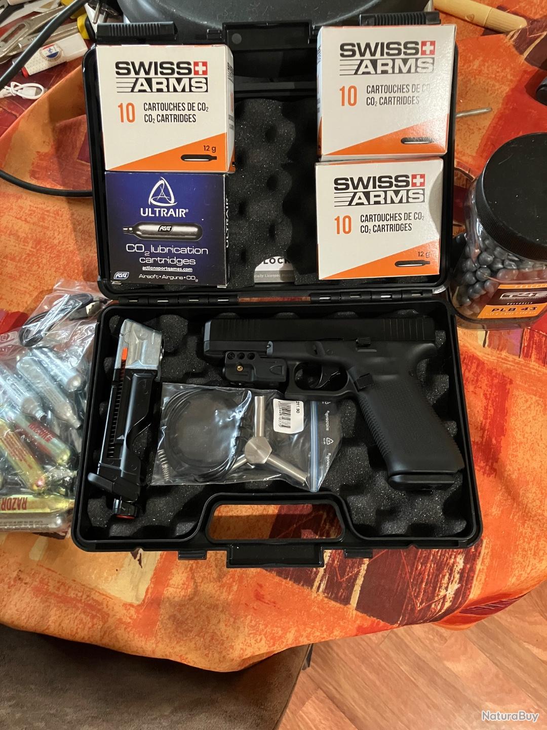 Pack Glock 17 gen 5 cal.43 T4E Umarex - Armes à balles caoutchouc de ...