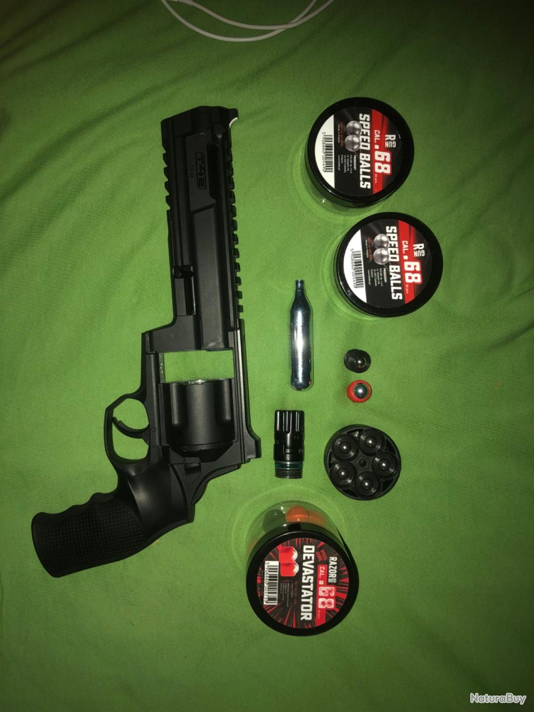 Pack Prêt à tirer HDR 68 Umarex - Armes à balles caoutchouc de ...