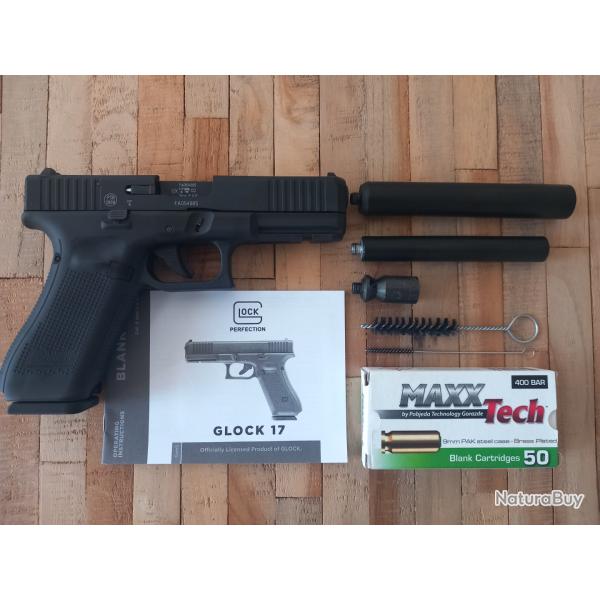 Pack défense 9mm PAK GLOCK 17 gen 5 + OPTIONS (PACK PRÊT À TIRER ...