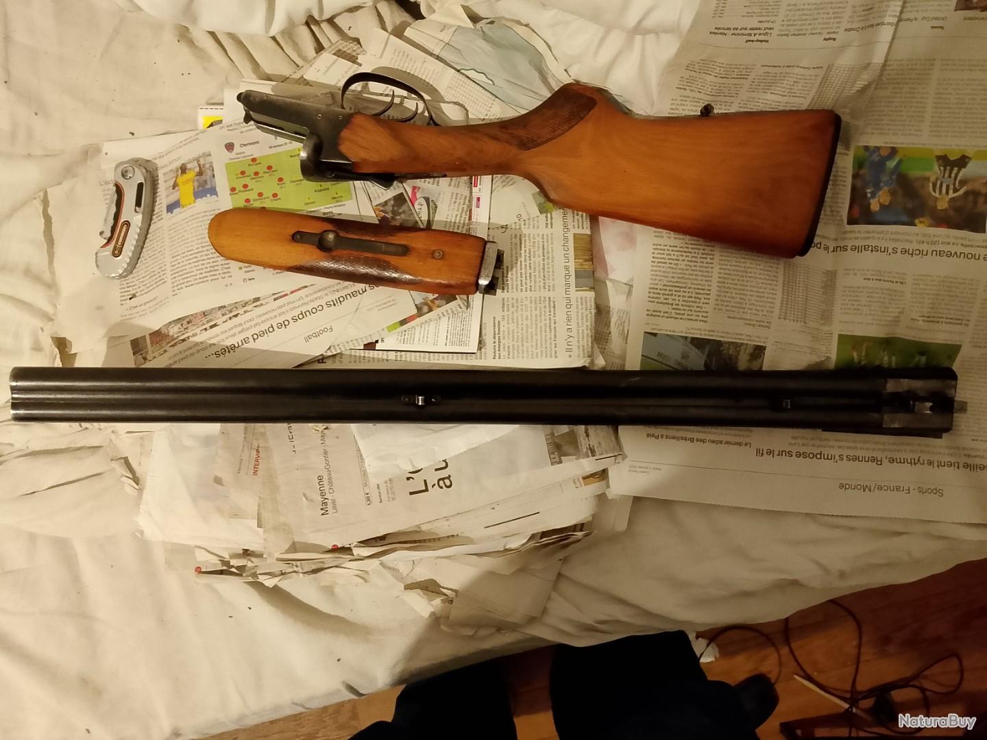 Baïkal juxtaposé en bonne état de fonctionnement calibre 12 chambré 70 ...