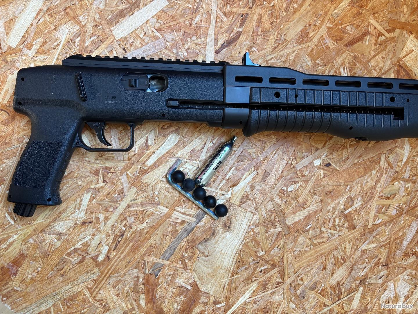 Fusil de défense TB68 - HDB 68 GEN2 T4E cal.68 UMAREX - 16 joules ...