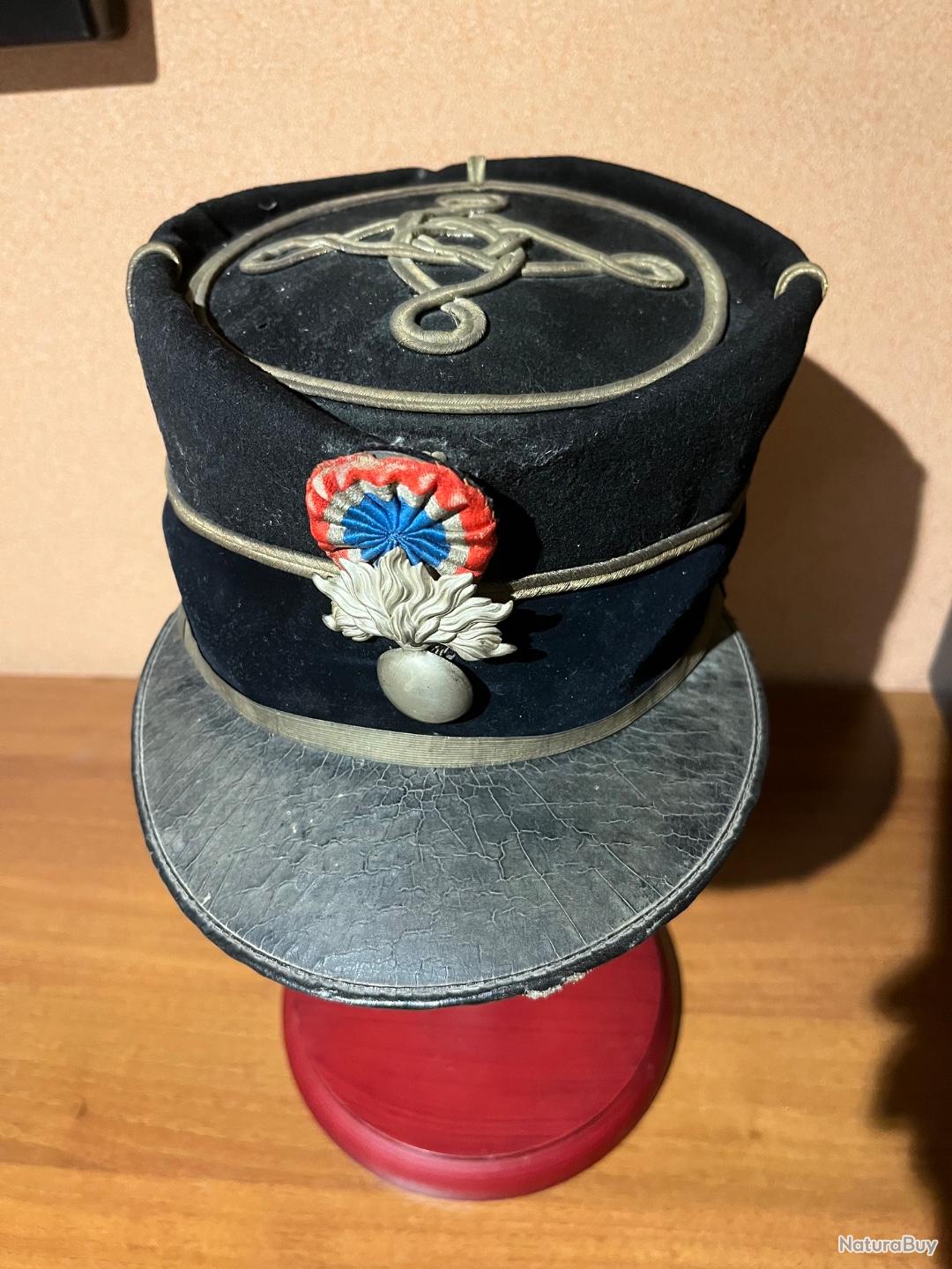 Kepi sous lieutenant Grande Tenue Sapeurs Pompiers - militaria - ww1 ...
