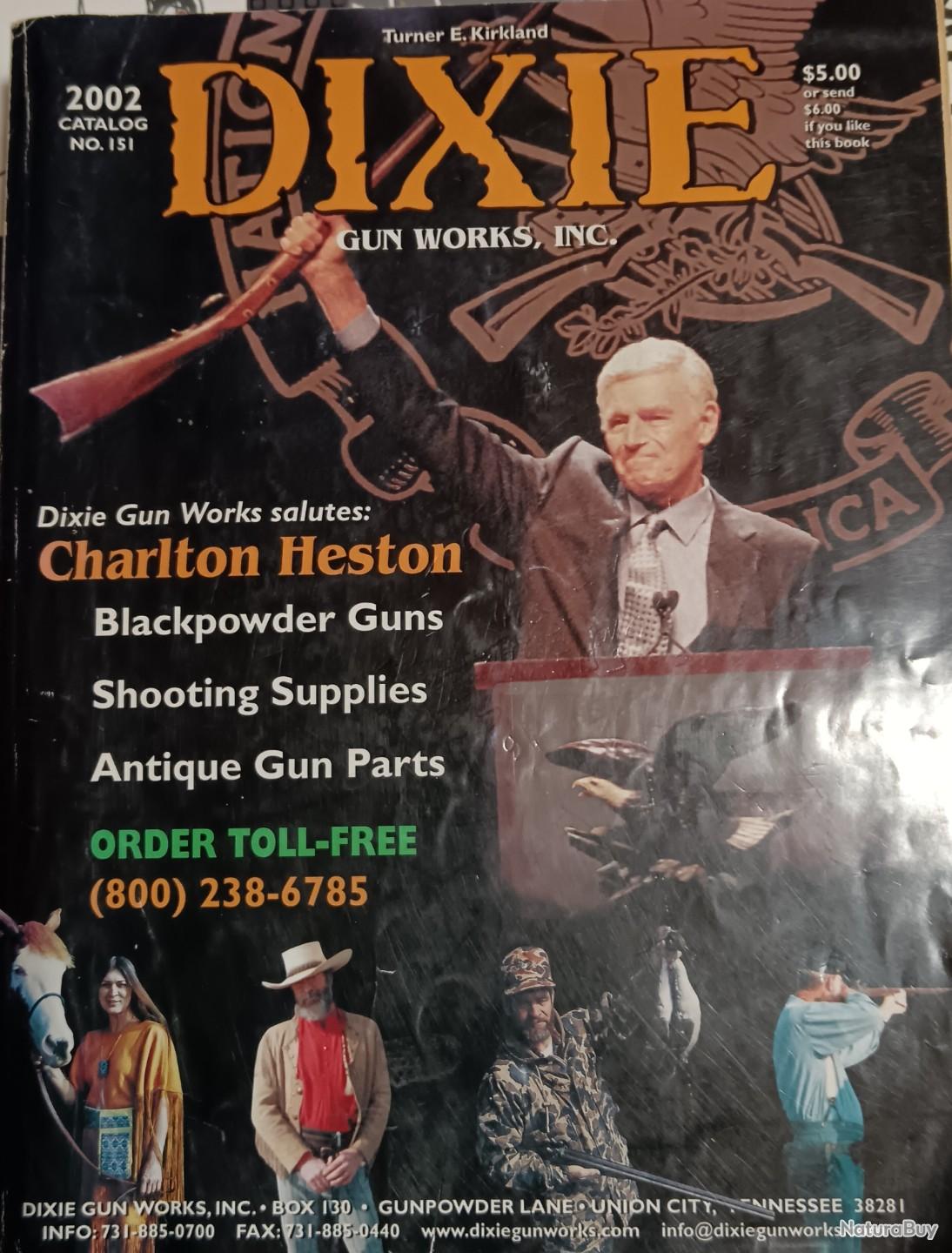 Catalogue Dixie gun Année 2002,armes,équipement, pièces détachées ...