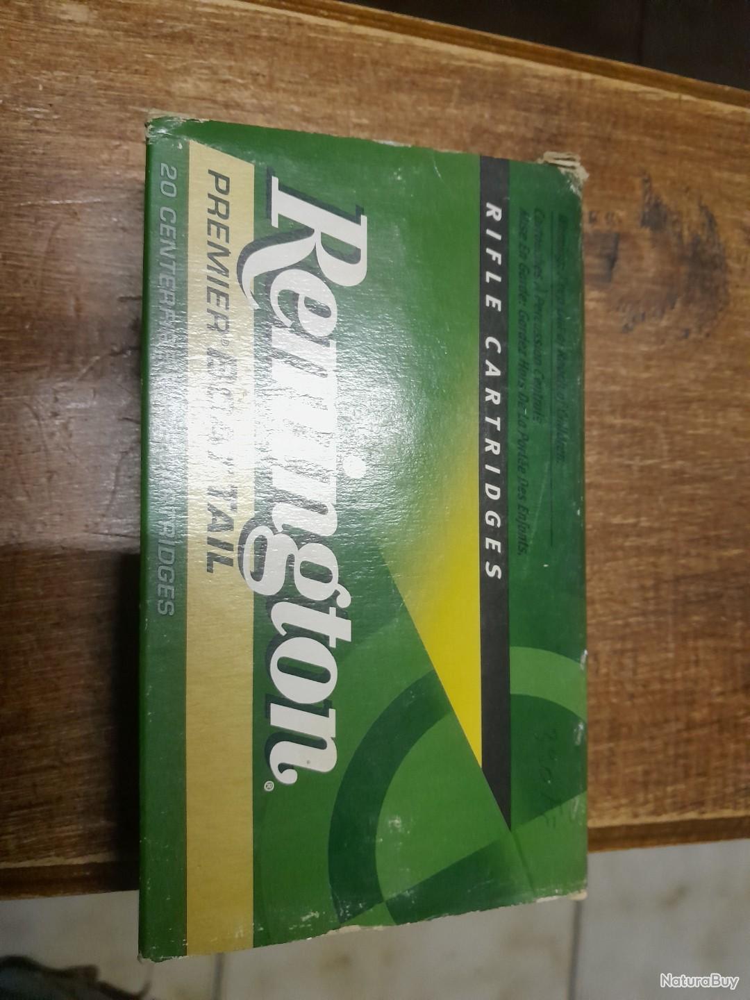 1 boite neuve de 20 munitions Remington Boat Tail calibre 300 Weatherby ...