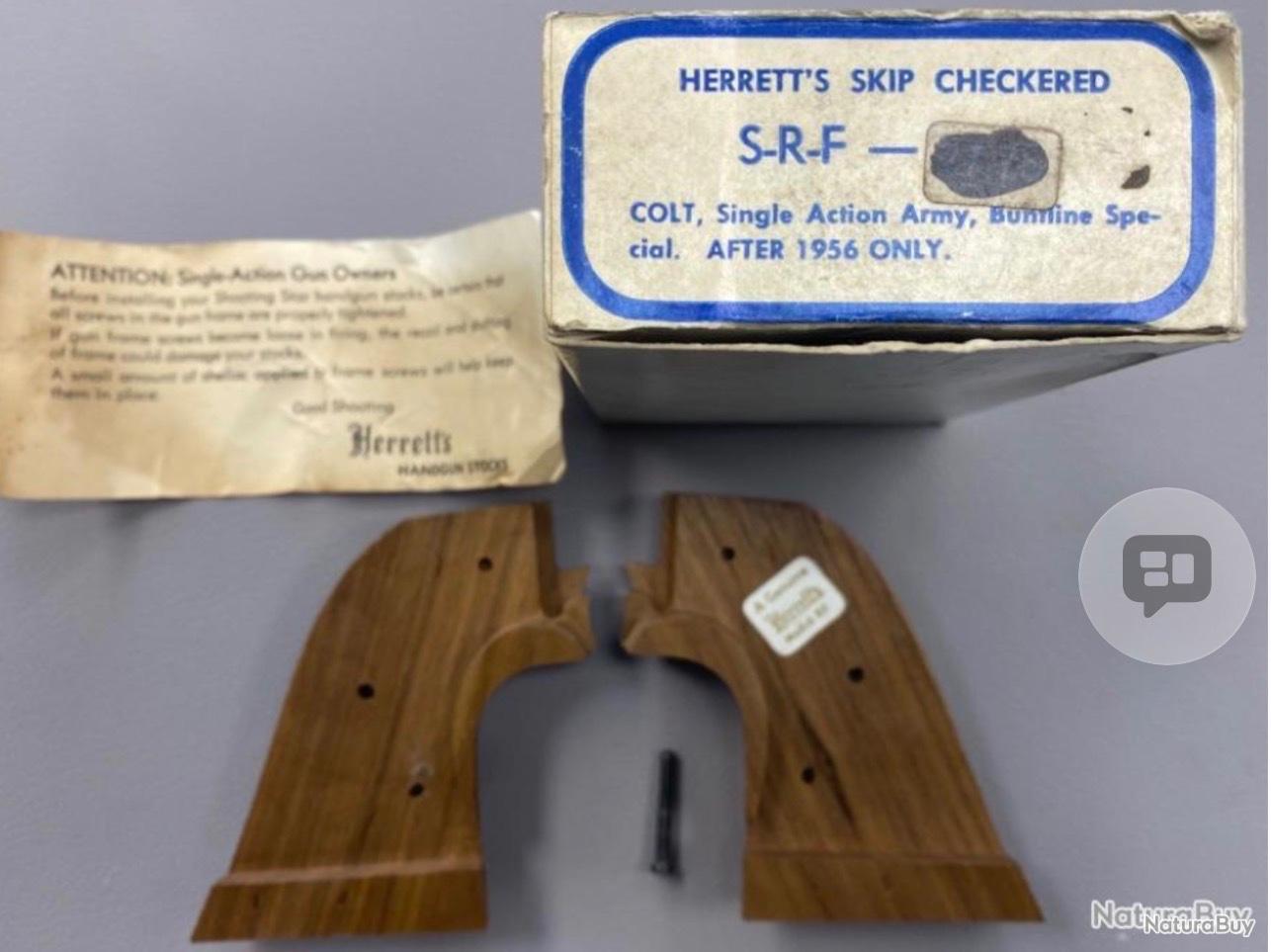 Vintage plaquettes Herrett's COLT 1873 single action army après 1956 ...