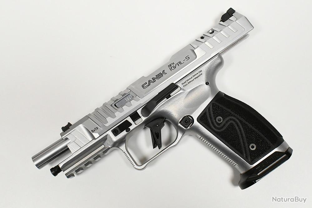 PISTOLET CANIK SFX RIVAL-S CHROME Cal.9x19mm (occasion) - Pistolets de ...