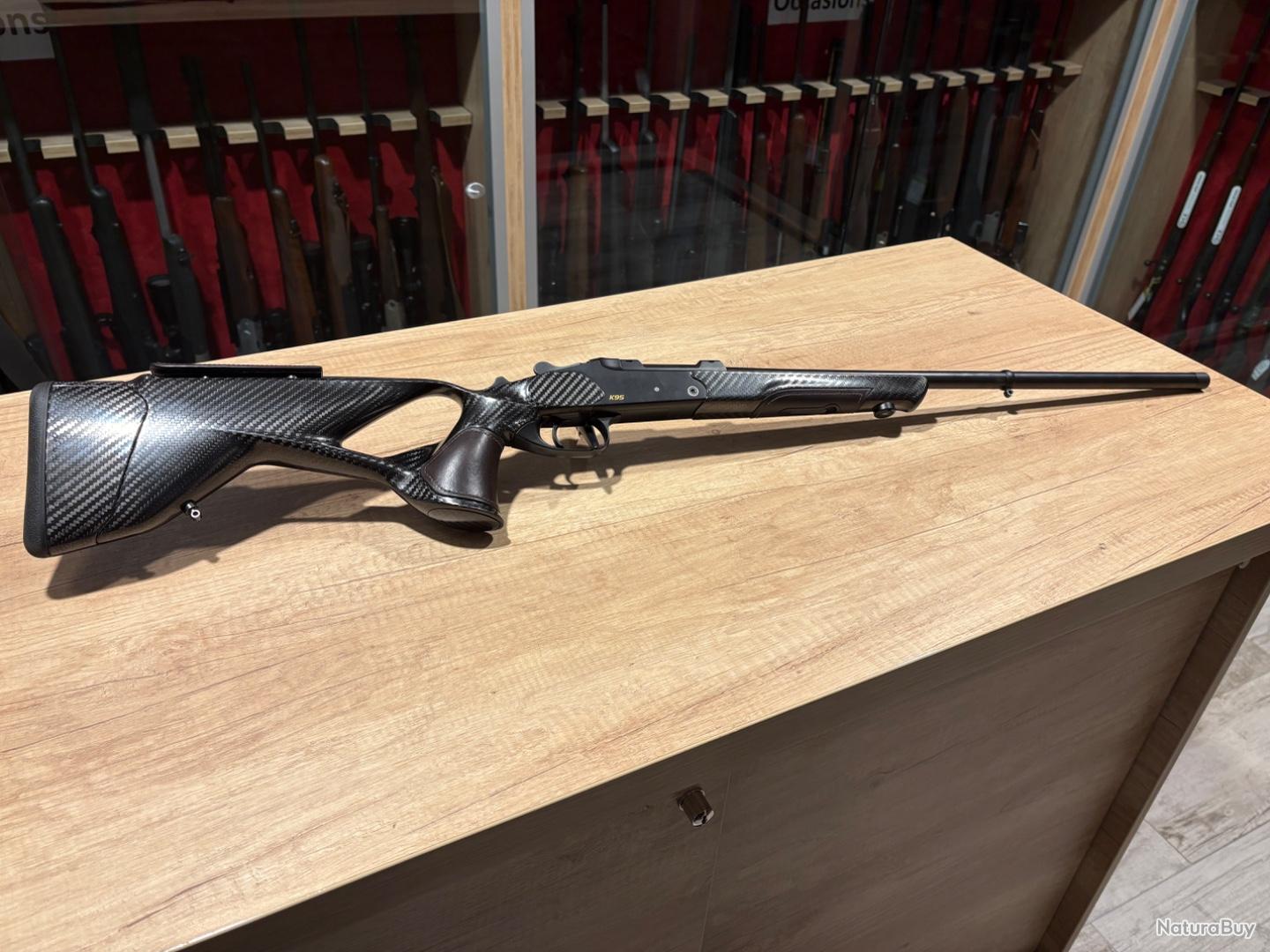 Magnifique Blaser K95 ultimate carbone Cuir - Kipplauf (14387361)