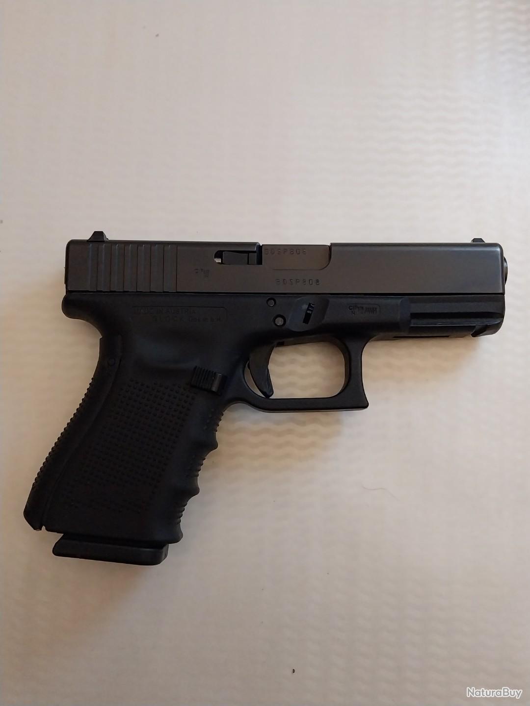 GLOCK 19 GEN 4 - Pistolets de Catégorie B (14389641)