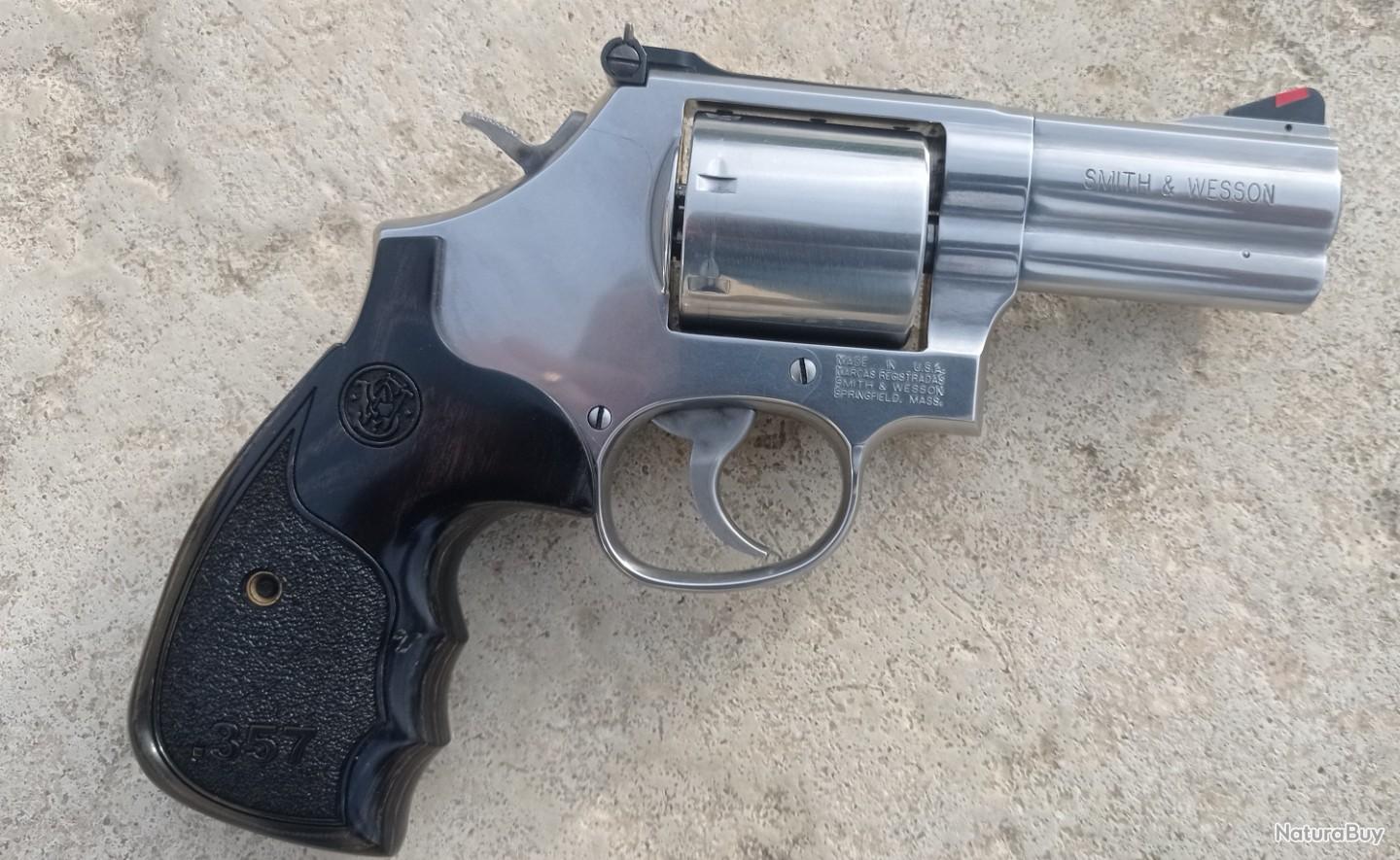 Revolver Smith et Wesson 686, version 3-5-7, 357 Magnum - Revolvers de ...