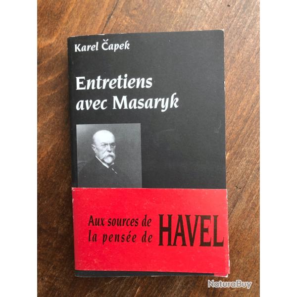 Entretiens avec Masaryk, Karel Capek - éditions de l'aube 1991 - Autres ...