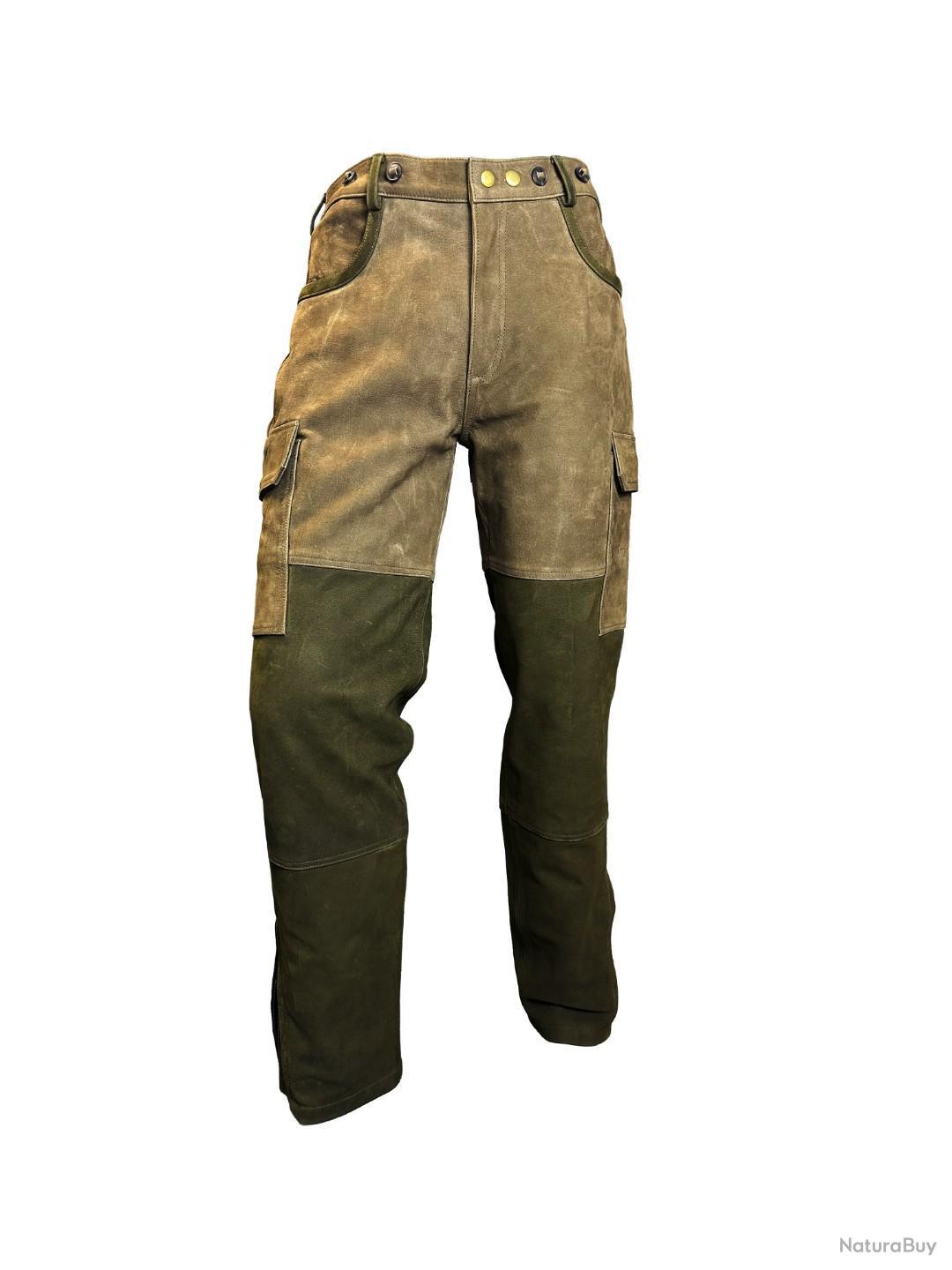 Express ! Pantalon Fontainebleau en cuir de Buffle Instinct Nature ...