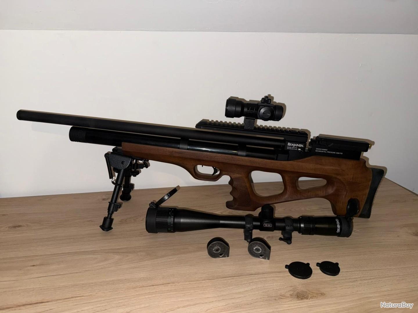 Benjamin AKELA 4.5 19.9 joules avec accessoires - Carabines PCP et CO2 ...