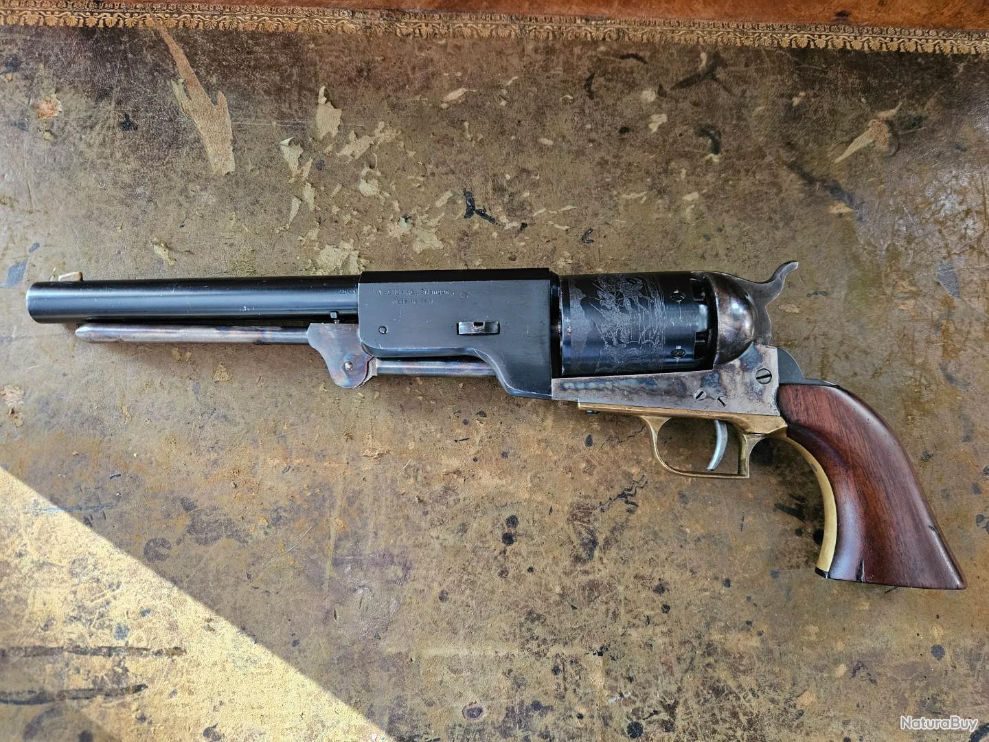 Revolver COLT WALKER 1847 de marque ASM des années 70 - Revolvers à ...