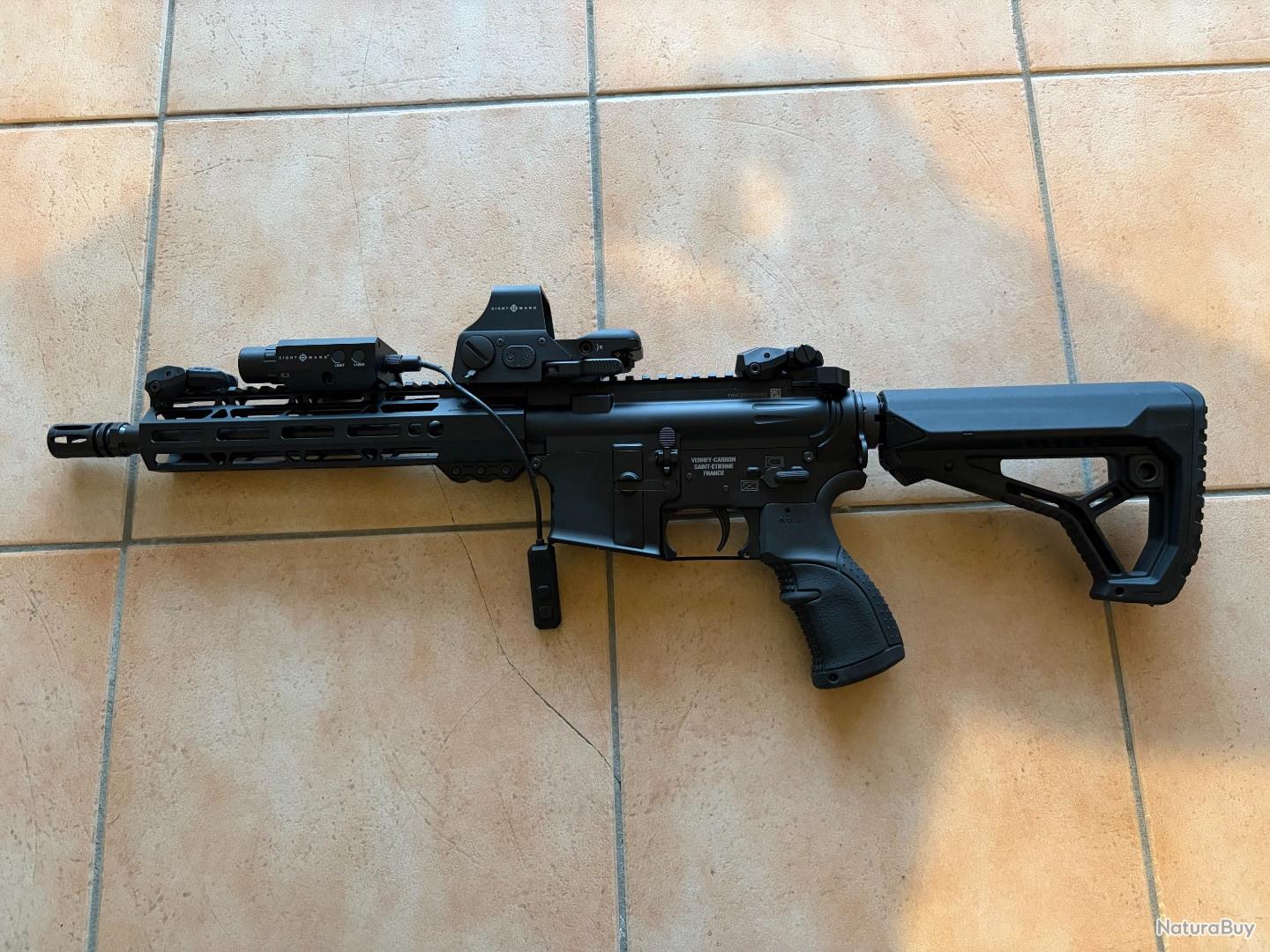 Fusil d'assault Verney carron VCD 15 - cal 223 rem - 10,5 pouces ...