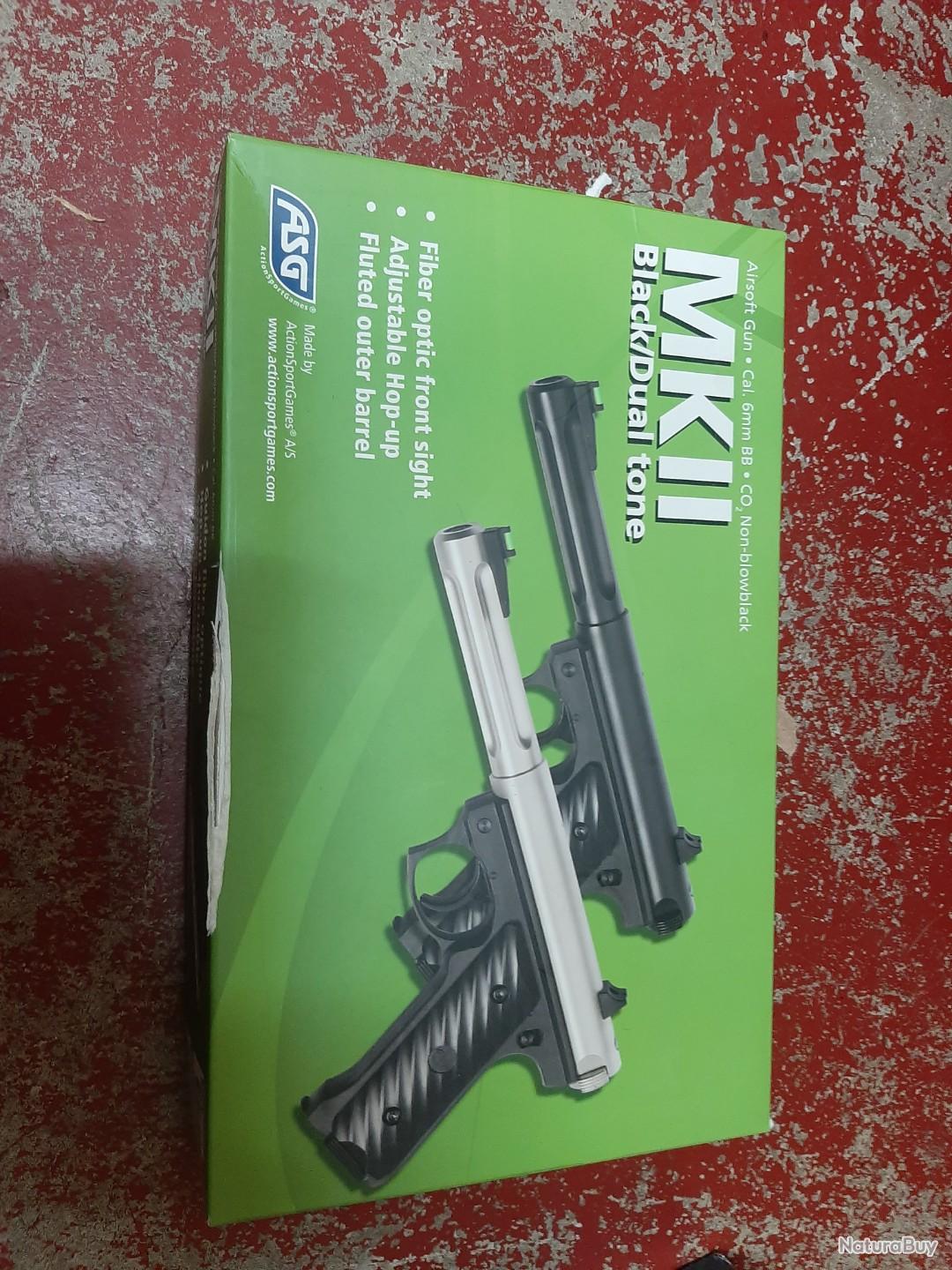 Pistolet MKII GNB Co2 ASG - 1.6-1.9 Joules - Pistolets (14397519)