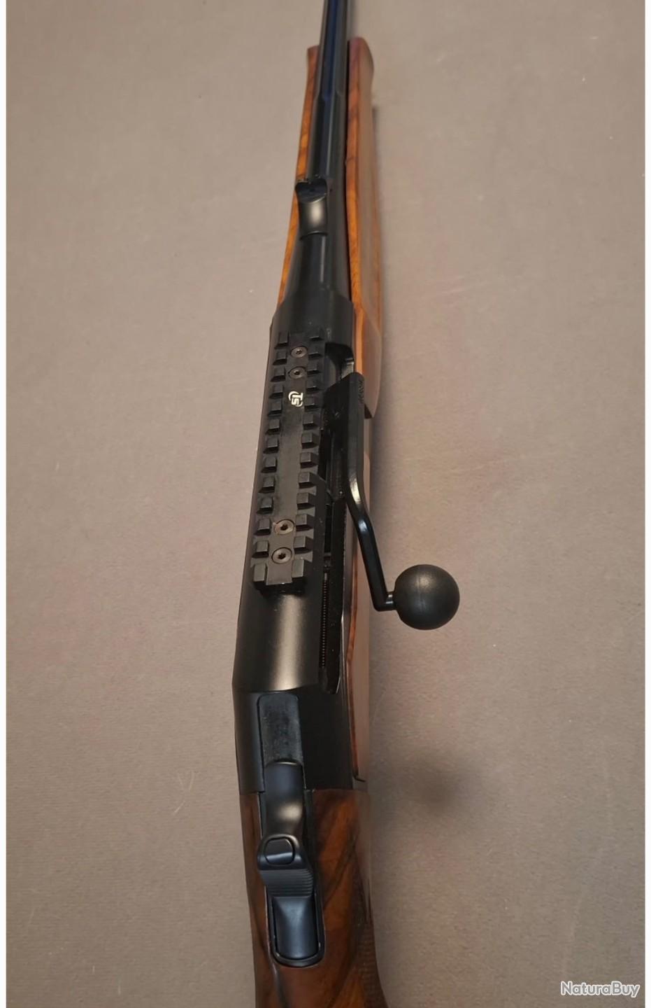 Carabine à culasse linéaire browning maral sf wood fluted hc ...