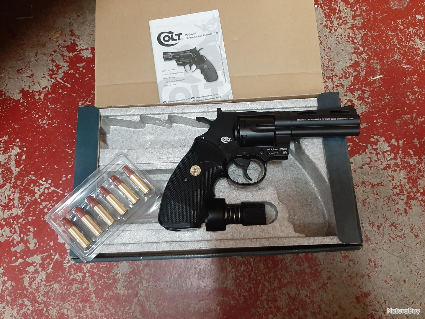 REVOLVER COLT PYTHON" - 6'' - CO2 - CAL 4.5 MM - Revolvers CO2 (14397815)