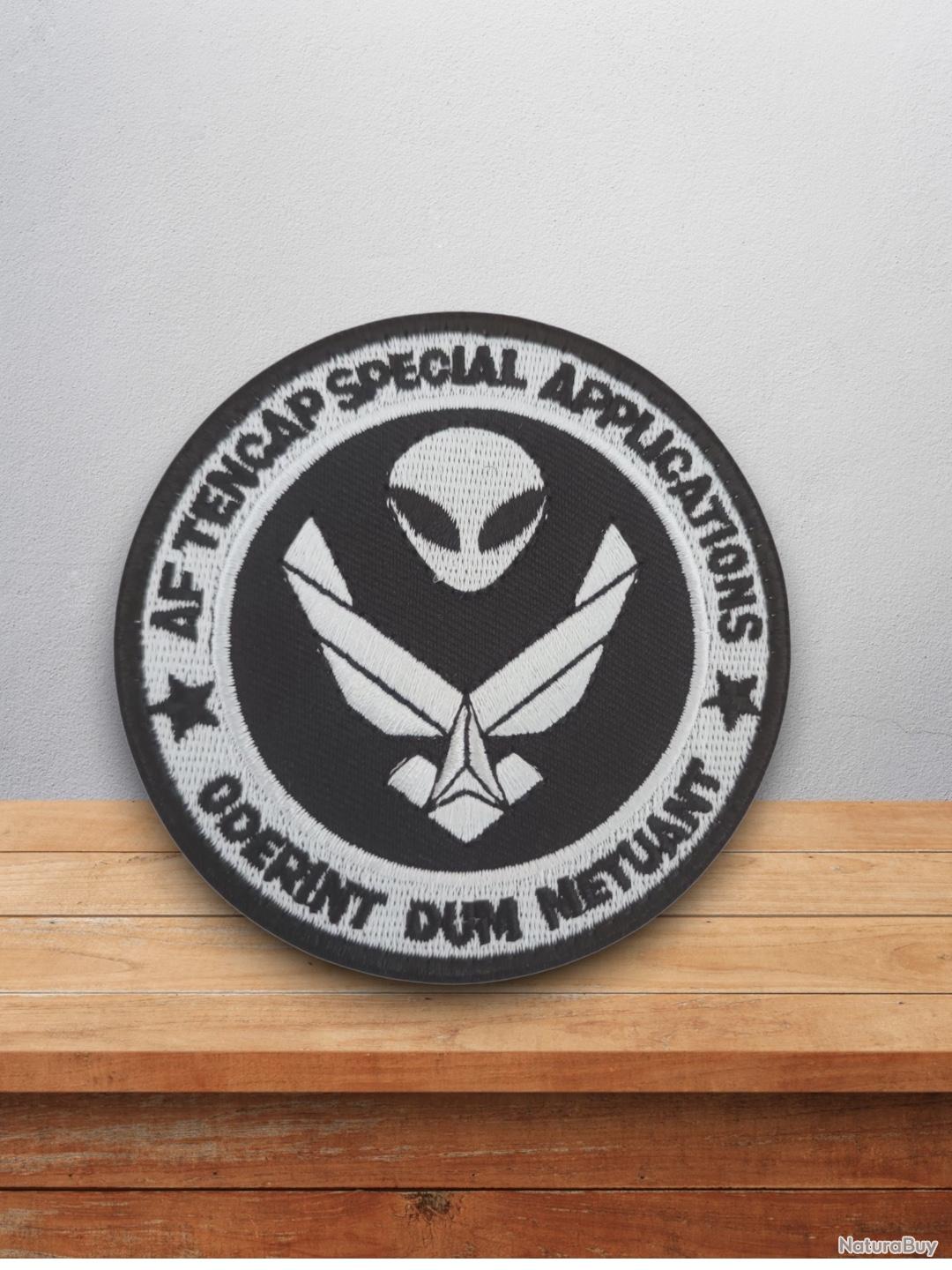 Ecusson black ops 8 cm scratch tactical patch moral us air force area ...