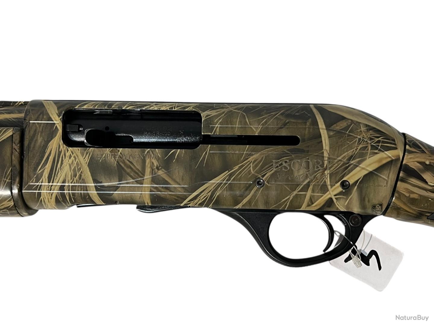 Fusil semi-auto ESCORT XTREME MAX4 gaucher cal12/89 canon 76cm, mise à ...