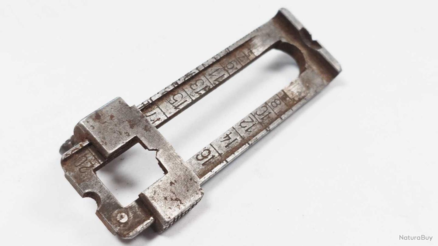 PLACHETTE DE HAUSSE AVEC CURSEUR FUSIL G88 GEWEHR 1888 Bon - Pièces ...