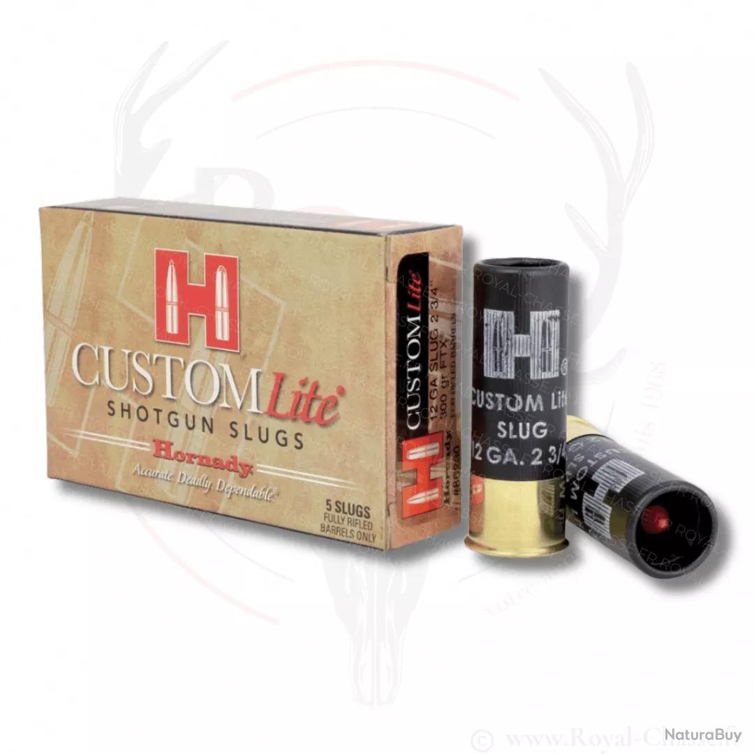 5 balles SST Shotgun Slug Cal.12/70 300Grs HORNADY - Cartouches à ...