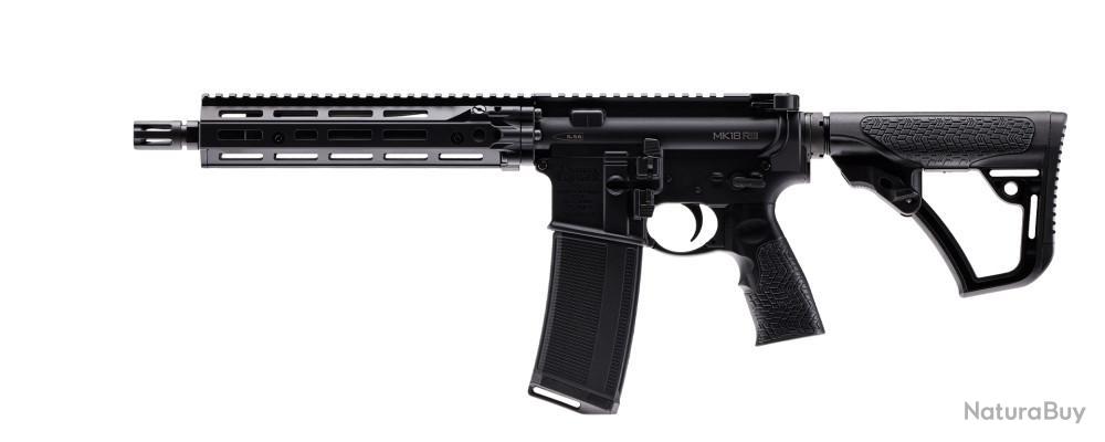 DANIEL DEFENSE MK18 R-III canon court 10.3p garde-main R-III 5.56 NATO ...