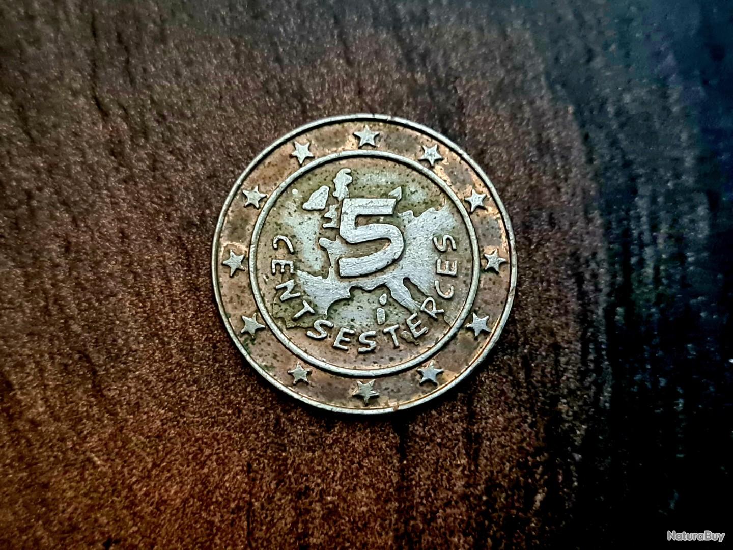 5 centsesterces ABRARACOURCIX Nutella 1999 - Monnaies (14406090)