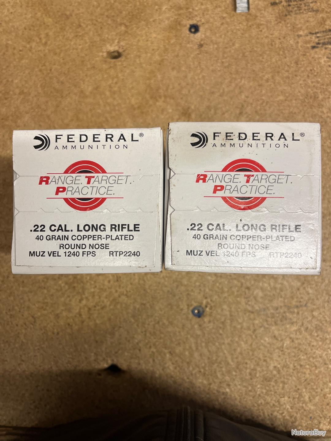 1000 fédéral 22lr 40gr - Munitions - Balles 22LR (14406952)