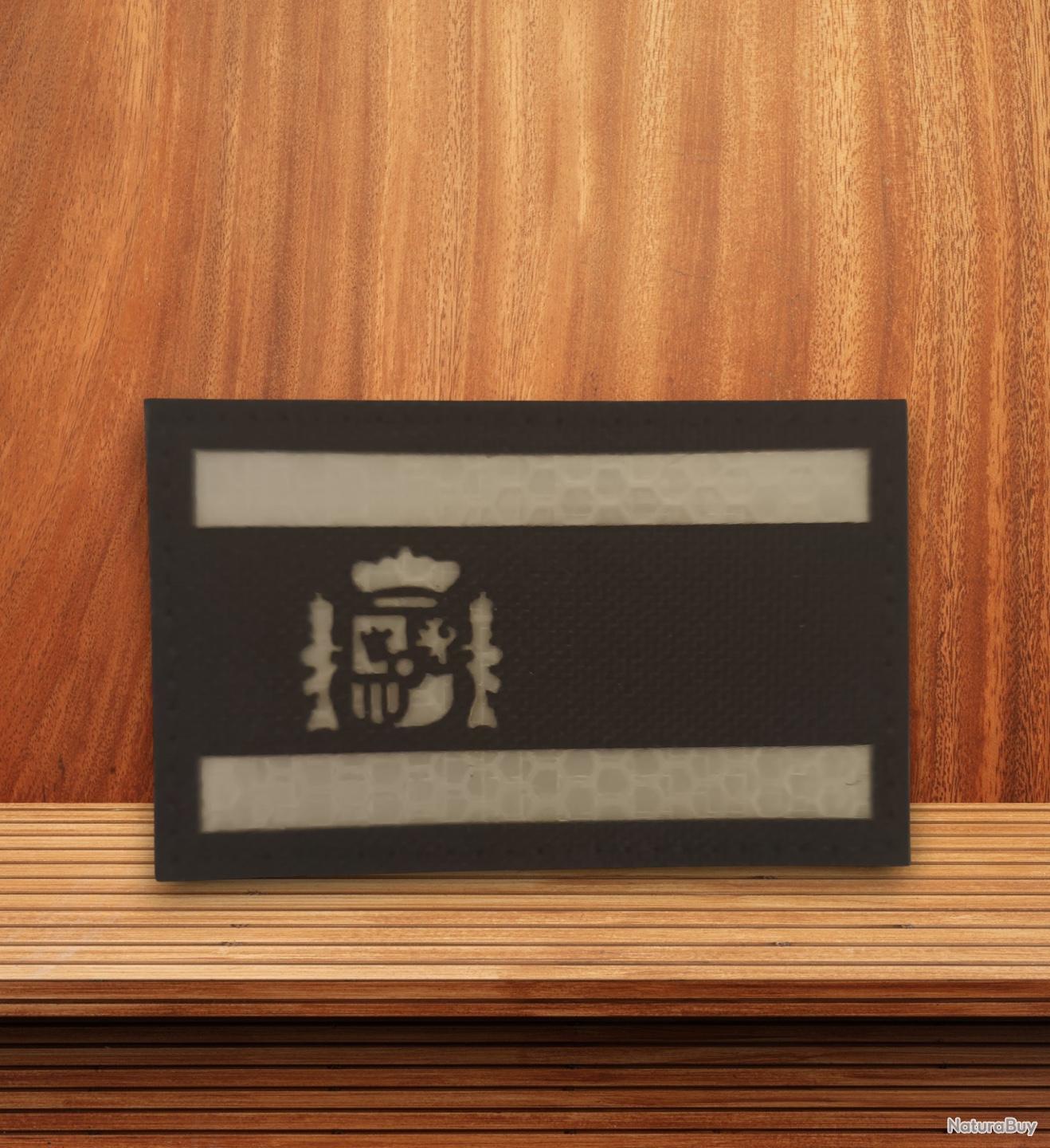 écusson Espagne Reflechissant vintage 7/5cm scratch velcro Patch ...