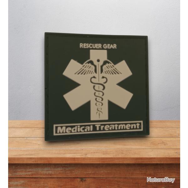 Ecusson PVC patch rescue médical 5/5CM scratch - Ecussons - Patch ...