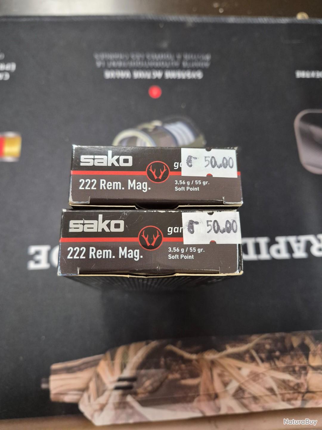 222 REMINGTON MAGNUM GAMEHEAD 55GR 3.56g - Balles autres calibres ...