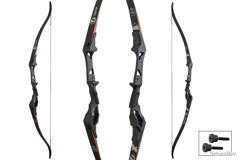Arc recurve démontable Sanlida Osprey 58" Droitier (RH) Camo 45 - Arcs ...