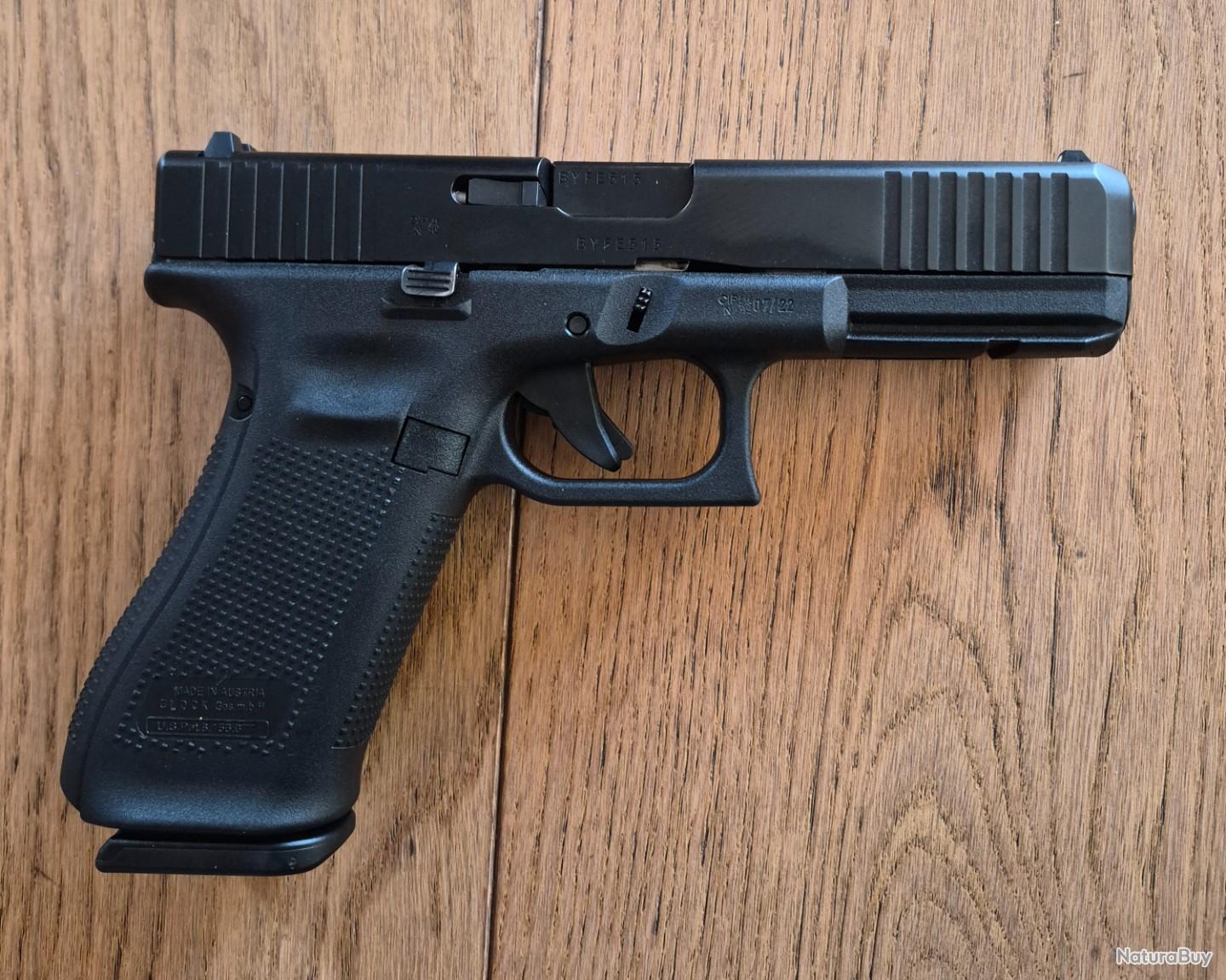Glock 17 gen 5 FS en très bon état + détente "glock performance " neuve ...