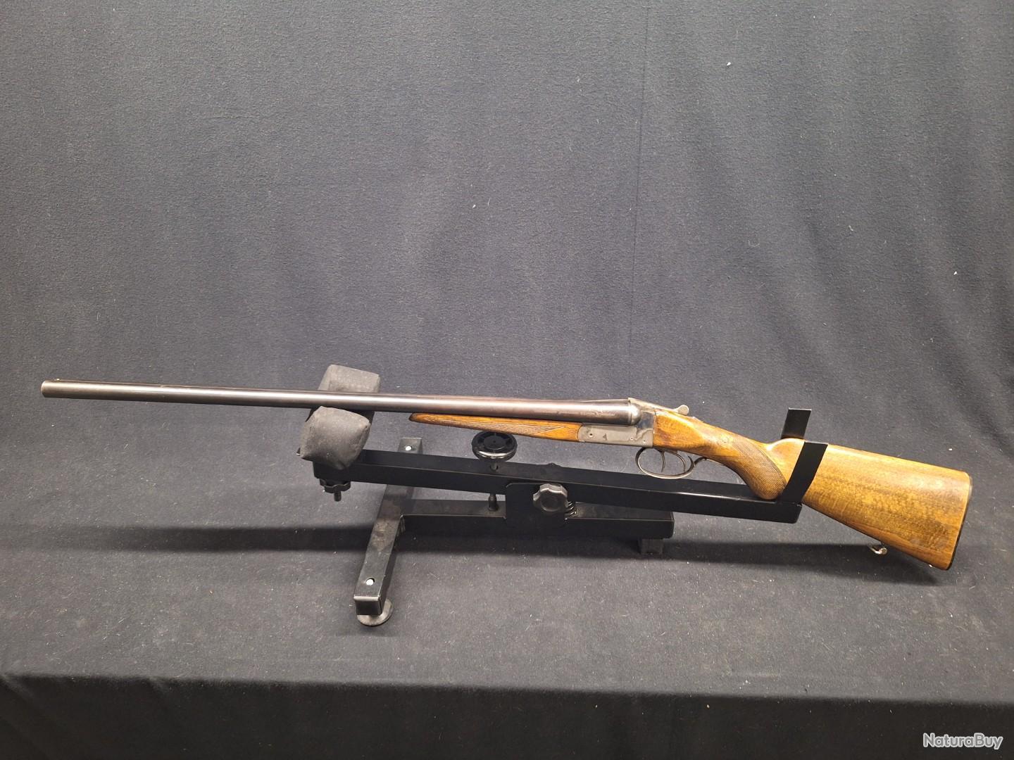 Fusil Juxtaposé Gaucher, Cal. 12/70 - 1€ sans prix de réserve ...
