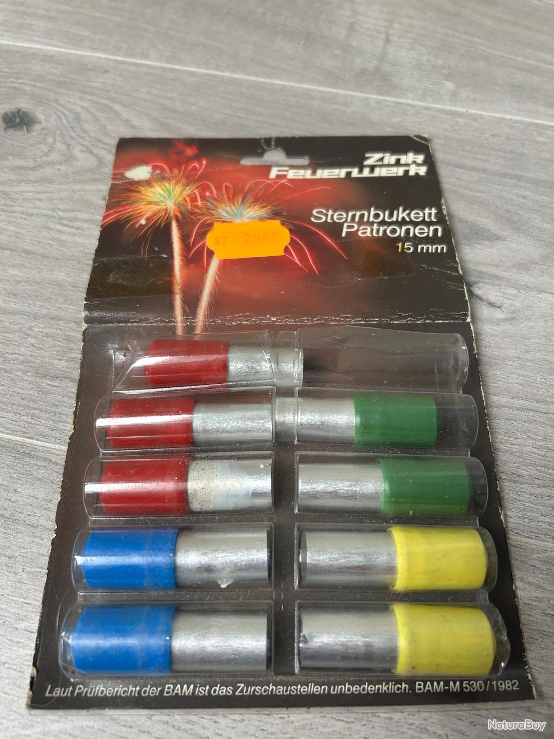 Fusée pour arme à blanc - Fusées détonantes, lumineuses, crépitantes ...