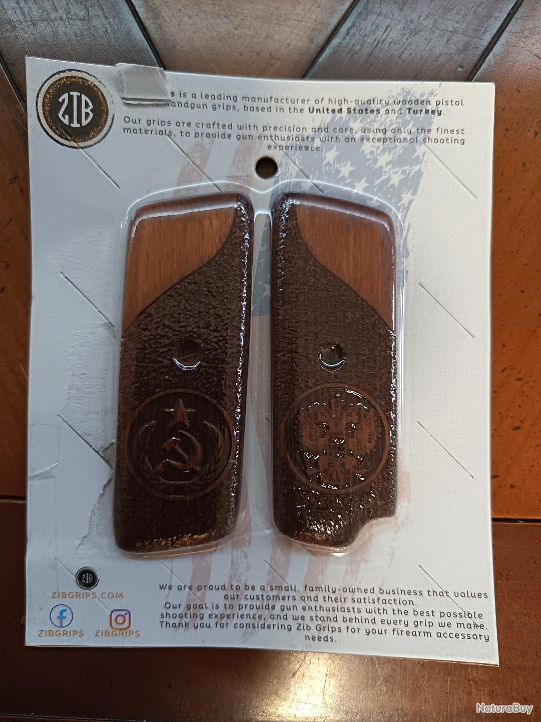 POIGNÉES ZIB Tokarev TT33 - Pièces et Eléments d'armes de Catégorie B ...