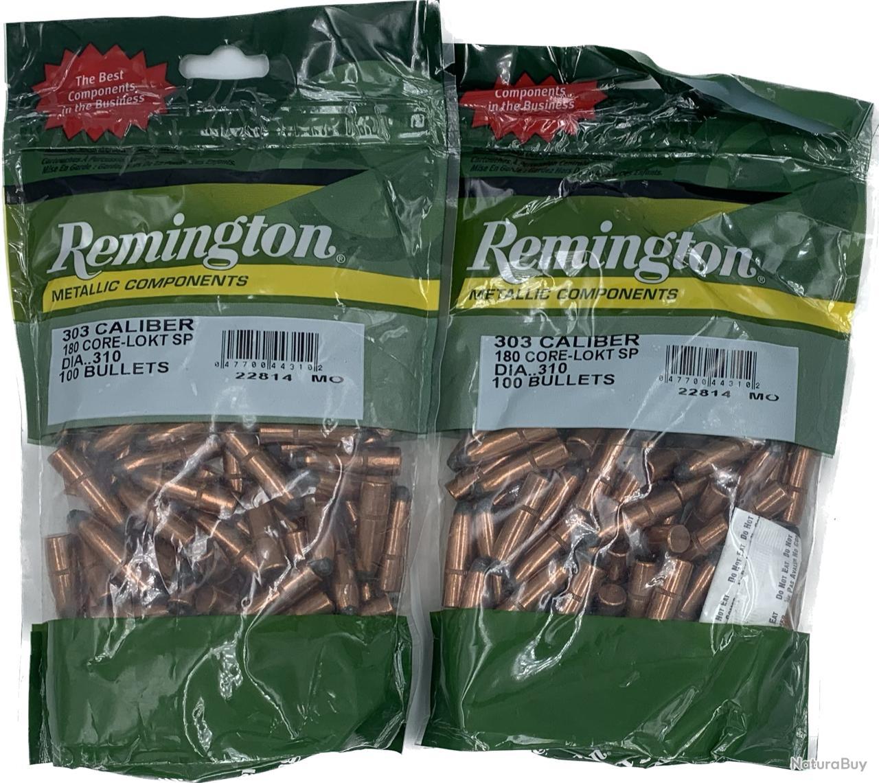 OGIVES REMINGTON .303 180 CORE-LOKT SP LES 200 - Ogives (14416495)