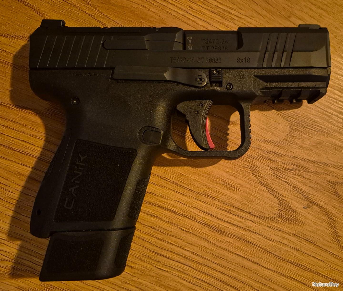 CANIK METE MC9 BLACK microcompact 15 coups - calibre 9x19 - ÉTAT NEUF ...