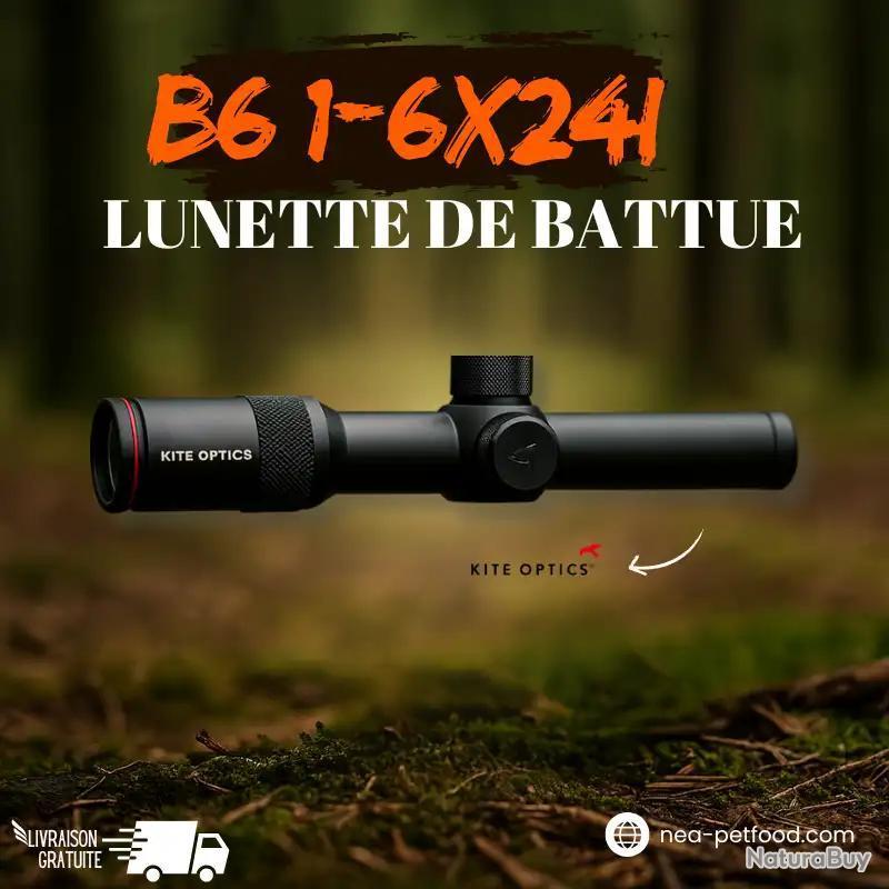 OFFRE SPECIALE NB B6 1-6X24I Lunette de battue KITE OPTICS ret.4A-I ...