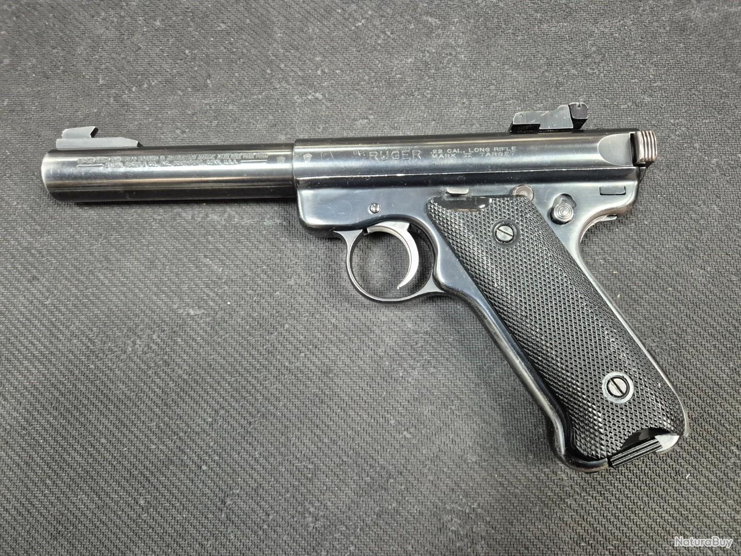 RUGER MARK 2 TARGET CAL 22LR - Pistolets de Catégorie B (14418385)