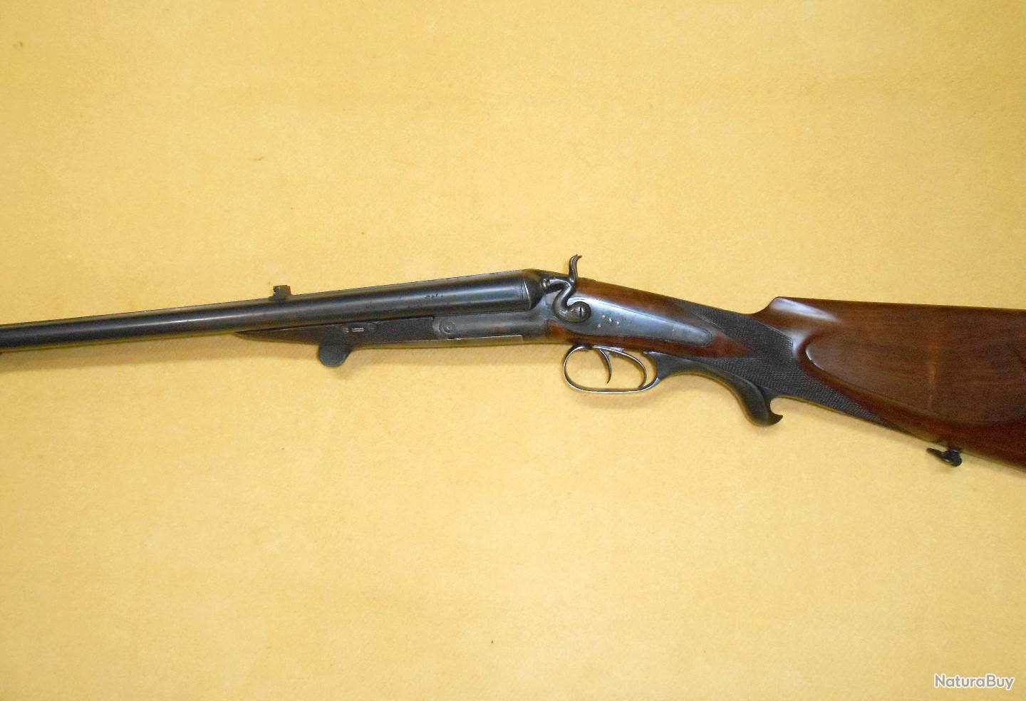 JUXTAPOSÉ ALLEMAND LEFAUCHEUX à CHIENS EXTÉRIEURS - Cal 16 et 9.3x72R ...