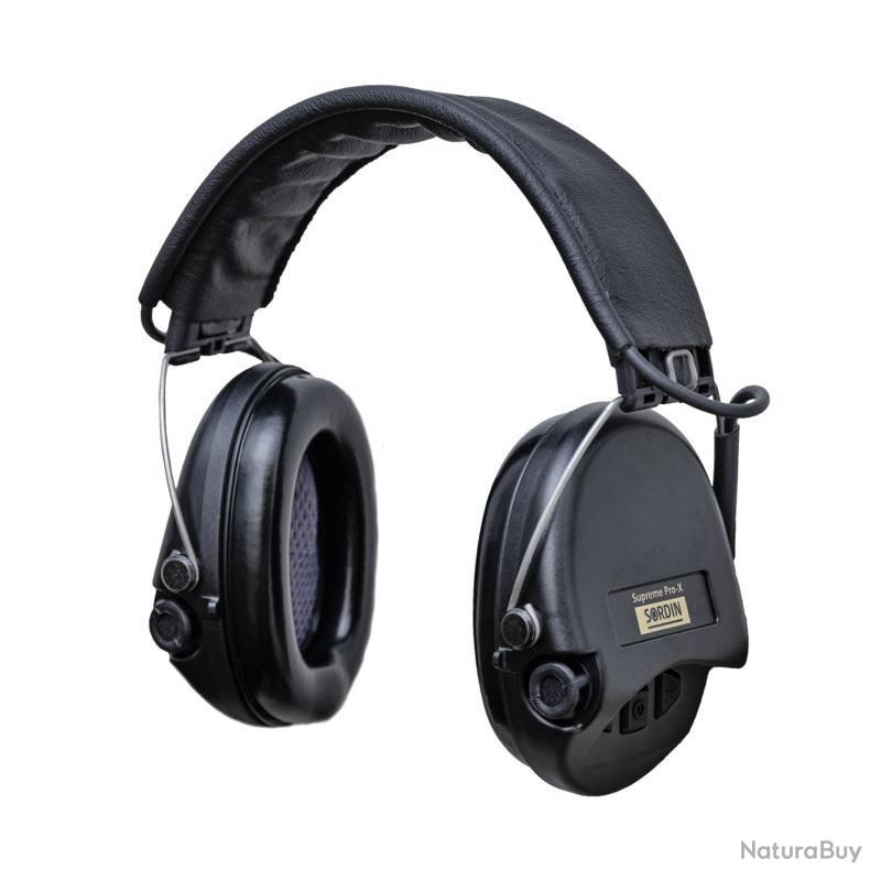 Casque anti bruit SORDIN Supreme PRO X - Casques anti-bruits ...