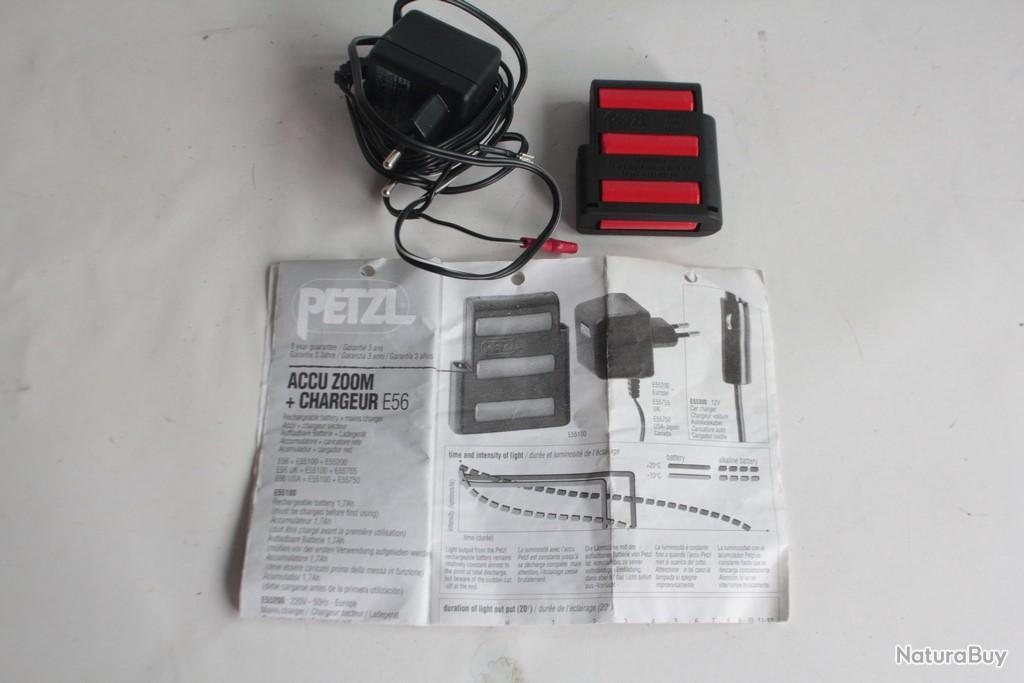Chargeur E56 et batterie E55100 PETZL - Objets divers (14418932)